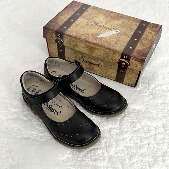 FootMates | Shoes | Footmates Lydia Black Mary Jane Shoes Girls Size 25 ...